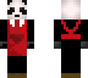 panda rojo | Minecraft Skins