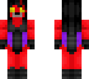 Rubius Red She Hulk | Minecraft Skin