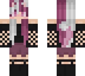 split hair | Minecraft Skins