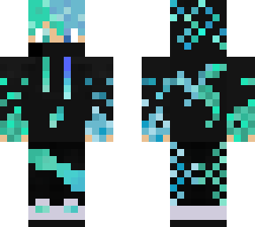 blue fire | Minecraft Skin