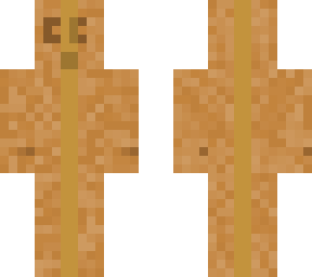 Cardboard Box Craftee | Minecraft Skin