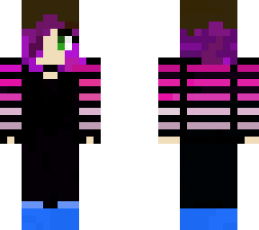 eu cabelo roxo | Minecraft Skin