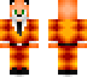 Fox In Suit Minecraft Skins