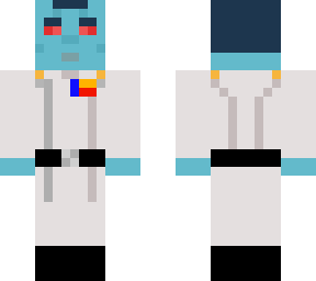 Grand Admiral Thrawn | Minecraft Skin