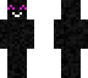Happy short enderman | Minecraft Skin