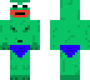 Pepe The Frog Minecraft Skins