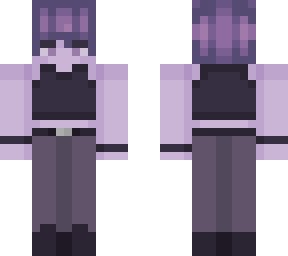 purple enby | Minecraft Skin