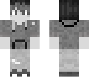 Monochrome Minecraft Skins