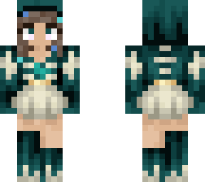 Warden Girl Minecraft Skins