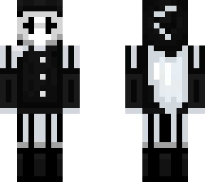 White Clown Pierce | Minecraft Skin