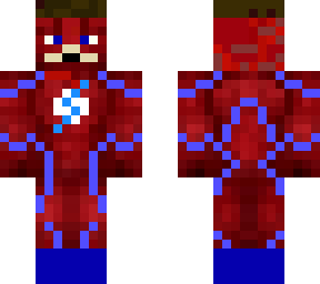 Blue Flash Minecraft Skins