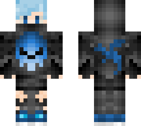 Blue Gamer Boy Minecraft Skins