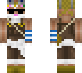 Captain Usopp Brave Warrior of the Sea (Hamster) | Minecraft Skin