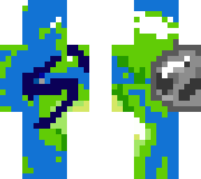 earth world pixelated | Minecraft Skins