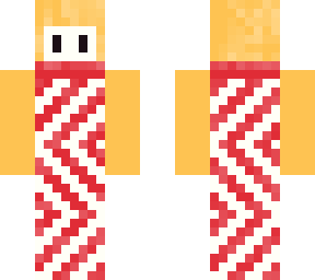Fall Guys| French Fries | Minecraft Skin