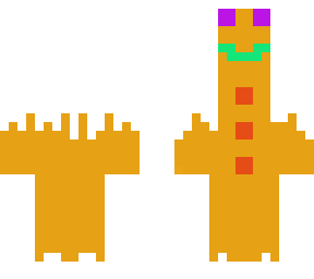 Gingerbread Minecraft Skins