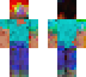 glitch steve | Minecraft Skins