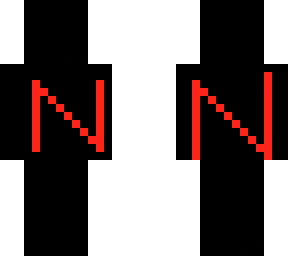 letra N | Minecraft Skin