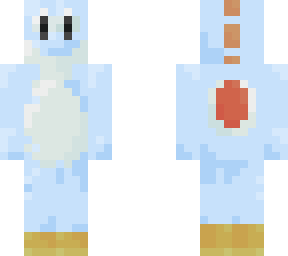 light blue yoshi | Minecraft Skin