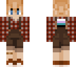strawberry as newsies | Minecraft Skin