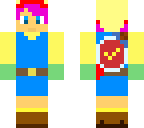 Alttp link (blue mail) | Minecraft Skin