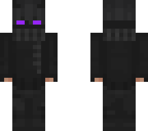 Cool black skin | Minecraft Skin