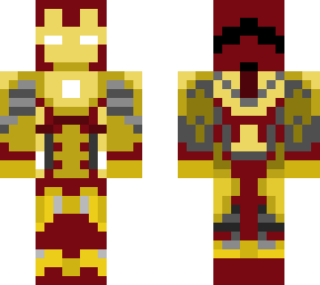 iron man | Minecraft Skins