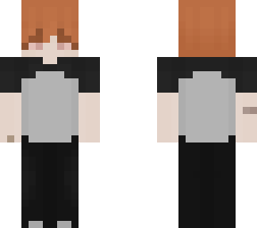 orange hair boy | Minecraft Skin