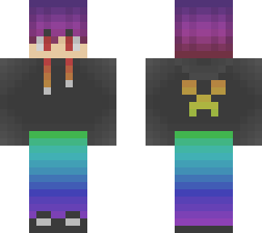 rainbow boy | Minecraft Skins