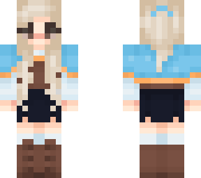 Sylvee - MCC23 - Aqua Axolotls | Minecraft Skin