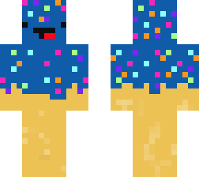 The Blue Donut | Minecraft Skin