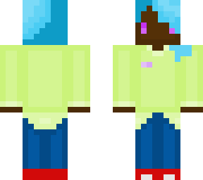 Backwards Minecraft Skins