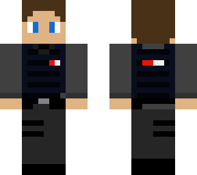Correctional Officer / Prison Guard 1 (credit: wdomino333) | Minecraft Skin