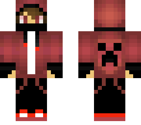 Creeper boy red | Minecraft Skin