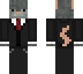 DIGLETT BLUE'S RAT IN A SUIT | Minecraft Skin