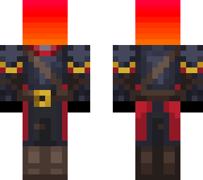Fire warrior | Minecraft Skin