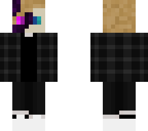 half enderman | Minecraft Skins