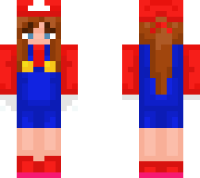 Mario Girl | Minecraft Skin