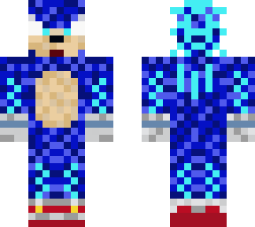 Movie Sonic (Surge) | Minecraft Skin