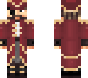 Pirate Captain Minecraft Skins
