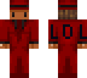 Red Suit Minecraft Skins