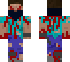 scary prisoner steve | Minecraft Skin