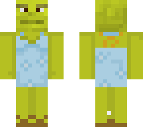 bikini shrek | Minecraft Skins