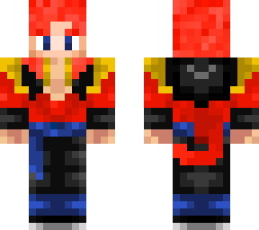 goku xeno ssj4 | Minecraft Skins