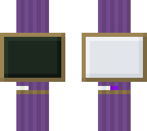 ~ Whiteboard + Blackboard // School Skin ~ | Minecraft Skin