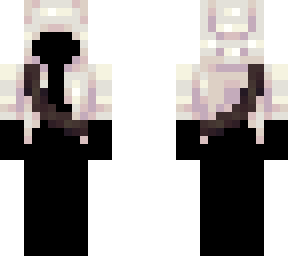 -Clothing- Medieval White Cloak | Minecraft Skin