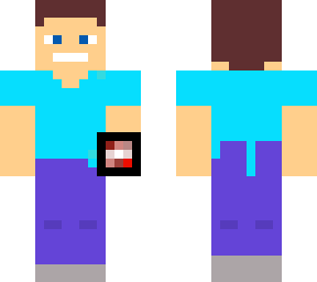 Blue Steve Minecraft Skins