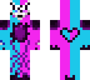 pink and blue | Minecraft Skins