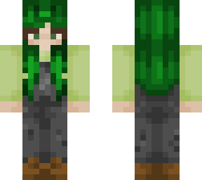 green girl | Minecraft Skins