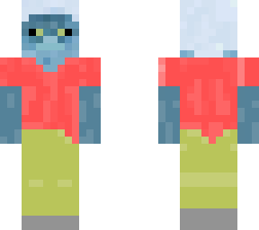 Inverted color Steve2.0 | Minecraft Skin